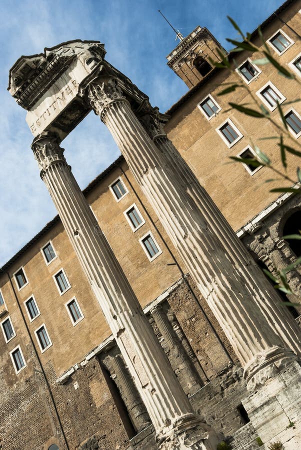 Roma Imperial fora stock photo. Image of home, street - 45735854