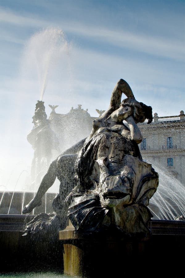 Roma, Repubblica Fountain stock photo. Image of italy - 2290724