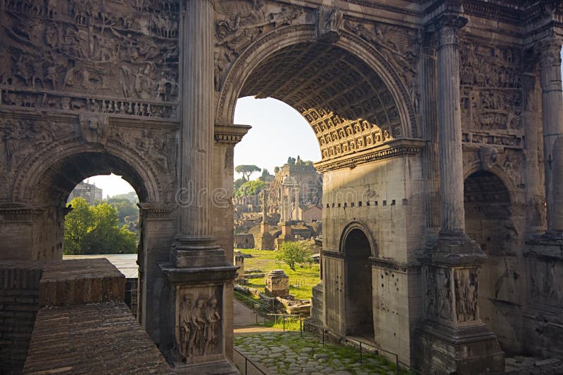 Roma: Un'immagine Dei Fori Imperiali Fotografia Stock Editoriale ...