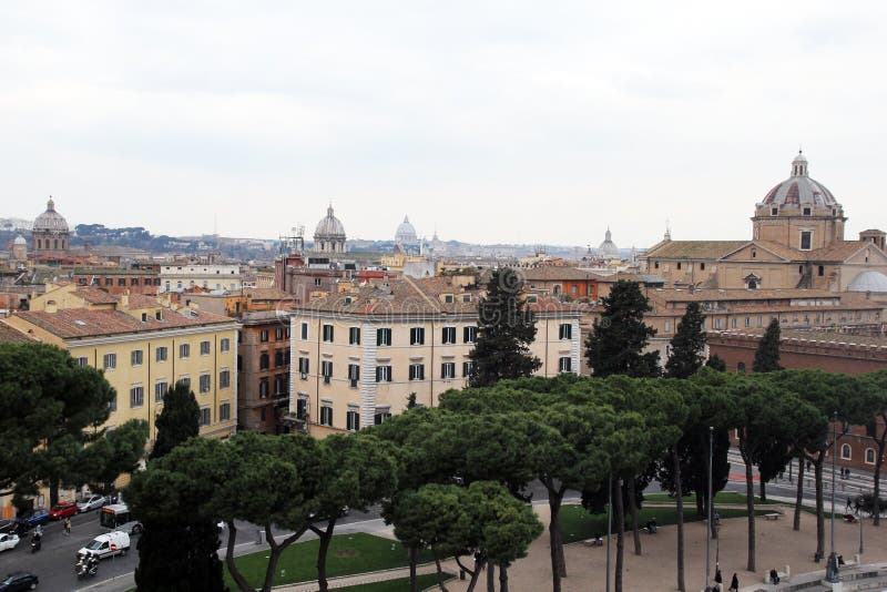 Roma view editorial stock image. Image of square, history - 42145704