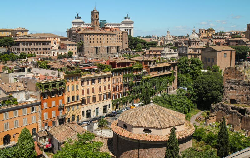 Roma view stock photo. Image of travel, history, archeology - 71676206