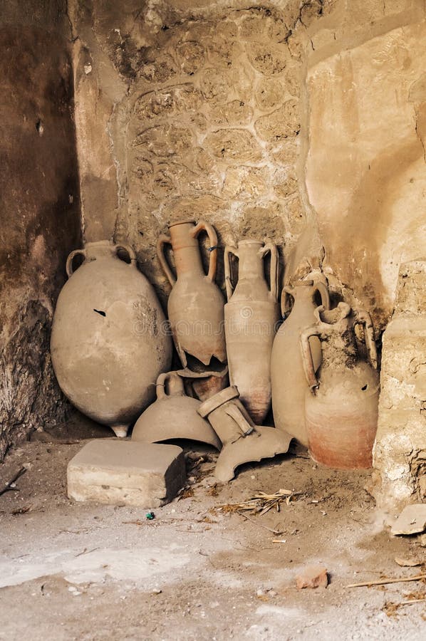 Roman amphora stock photo. Image of rome, italian, tourism - 35867538