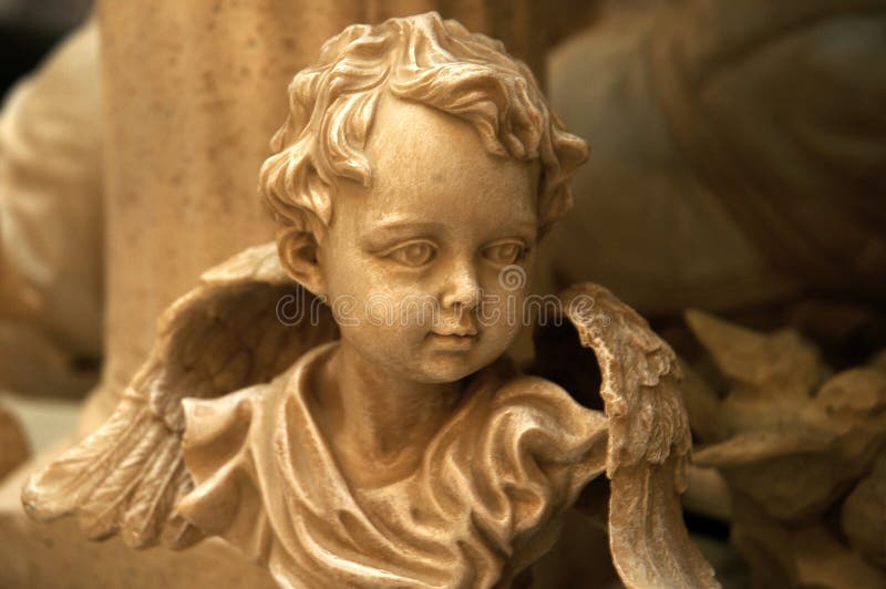 Roman angel stock image. Image of arts, wings, marble, cherub - 405489