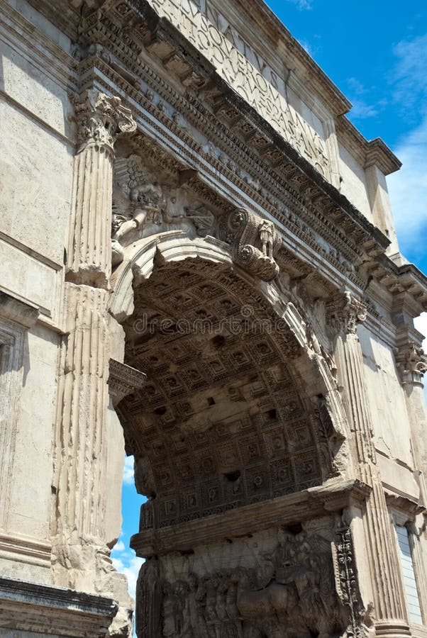 Column in Rome, Italy. stock photo. Image of italy, travel - 2041834