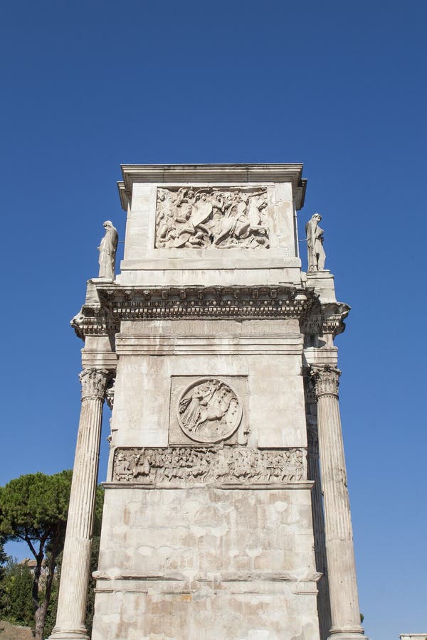 Roman Arch Von Constantine in Rom Redaktionelles Stockbild - Bild von ...