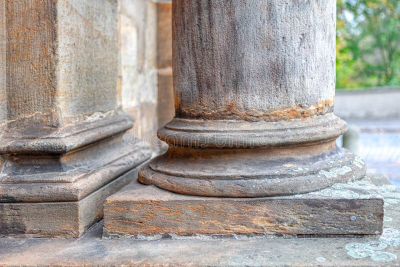 Roman Architectural Columns Stock Image - Image of building, culture ...