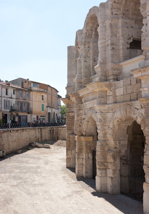 The roman architecture stock image. Image of provence - 32063993