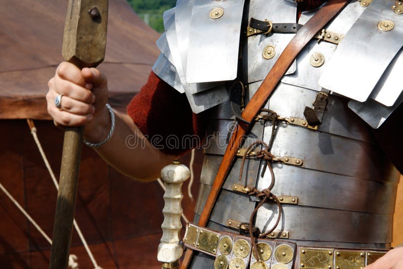 Roman armor stock photo. Image of roman, suit, armor - 13605096