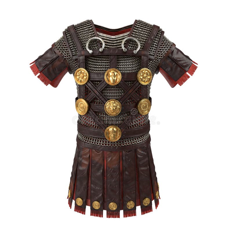 Roman Armor 3d Illustration Stock Illustration - Illustration of ...