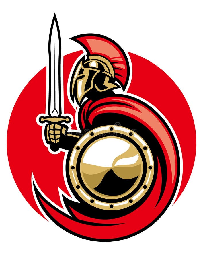 Roman army stock vector. Illustration of strength, soldier - 46665836