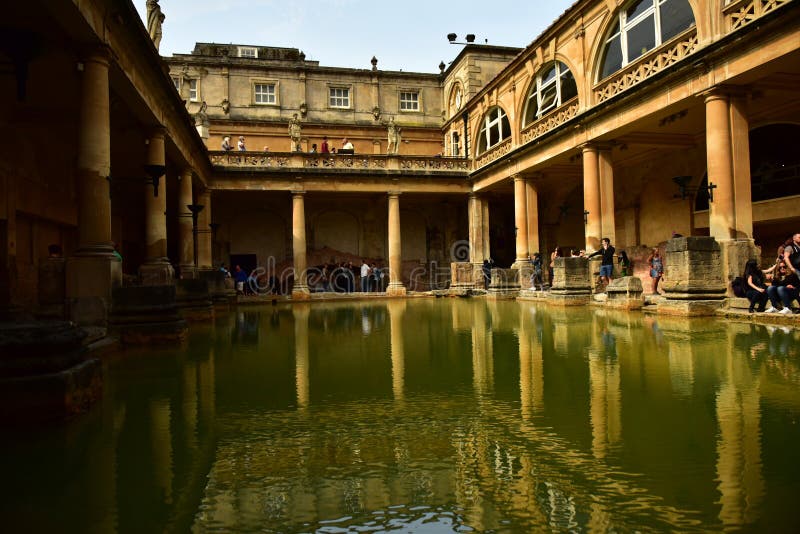 Roman Baden in Bad redactionele foto. Image of museum - 84505761