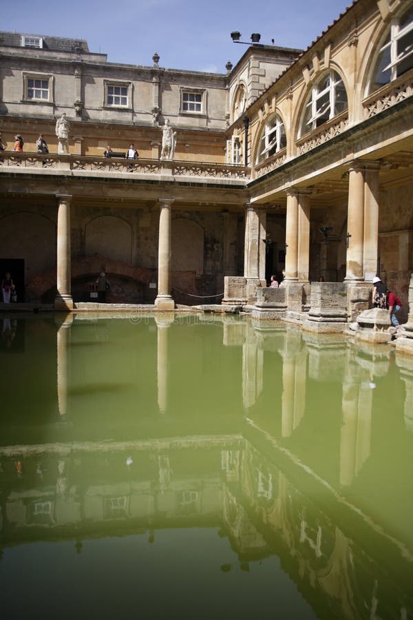 Roman Baths stock image. Image of historic, public, great - 16668877