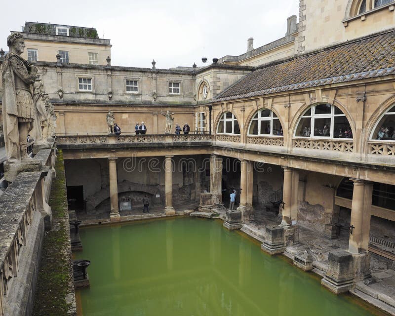 Roman Baths in Bath editorial stock photo. Image of september - 84541308