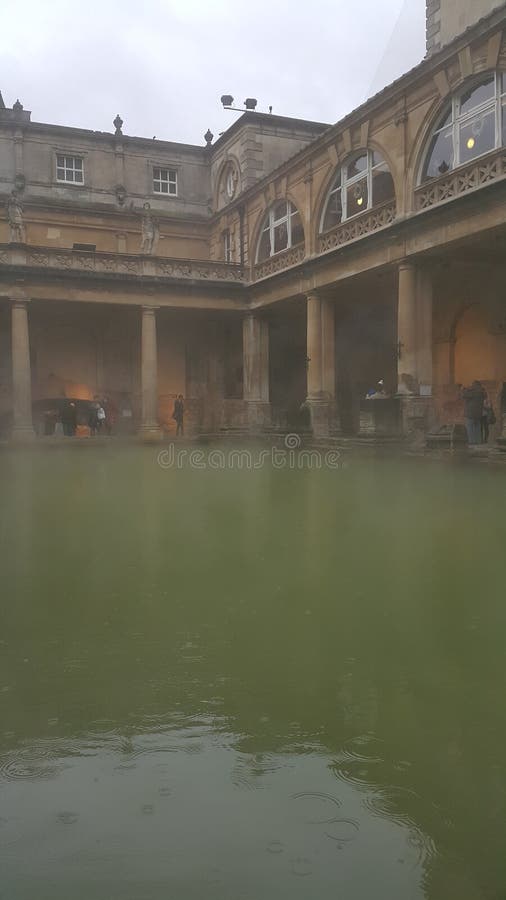 Roman baths interior pool stock photo. Image of water - 83696486