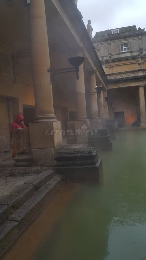 Roman baths interior pool stock photo. Image of stone - 83696492