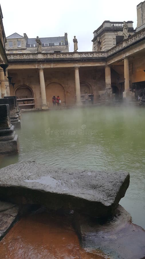 Roman baths interior pool editorial image. Image of ruins - 83675245