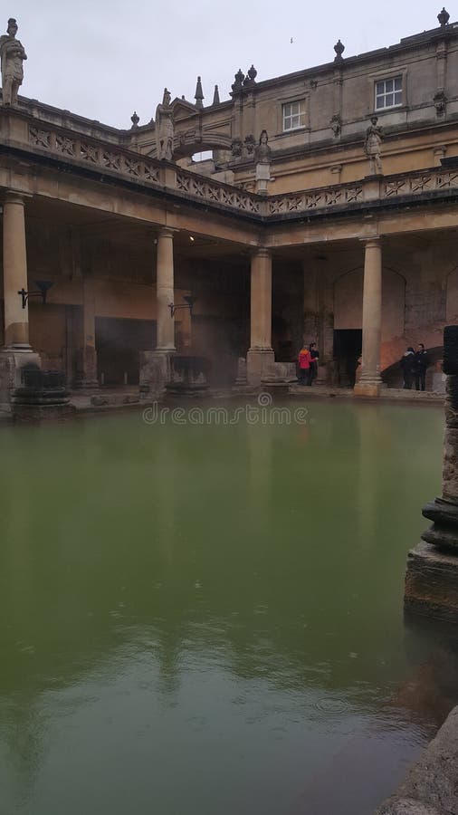Roman baths interior pool editorial photo. Image of treatment - 83696451