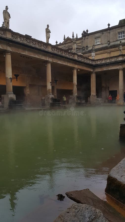 Roman baths interior pool editorial stock photo. Image of church - 83696648