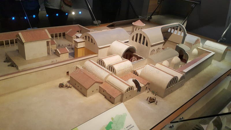 Roman Baths Interior Project Editorial Image - Image of front, baths ...