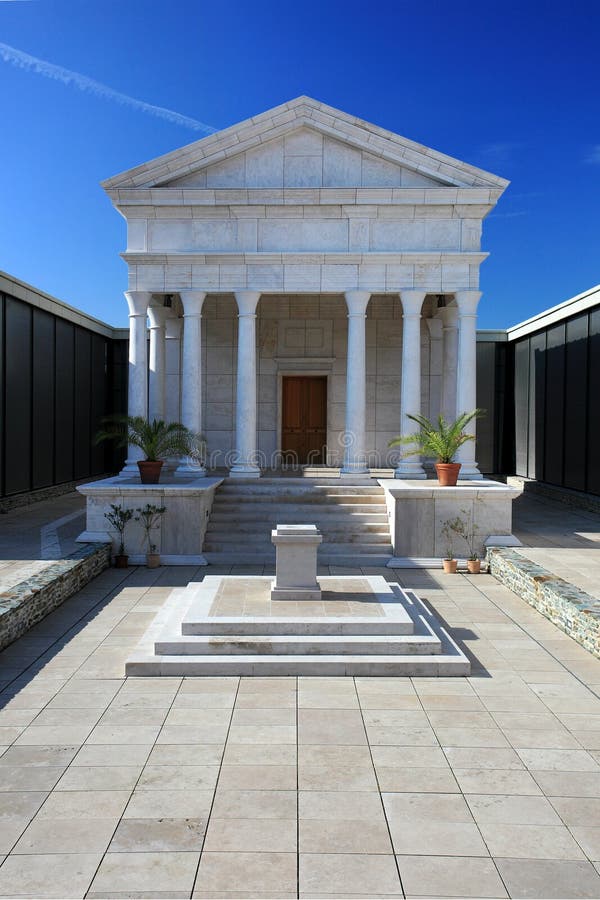 Roman building stock photo. Image of greek, marble, neoclassical - 27225406