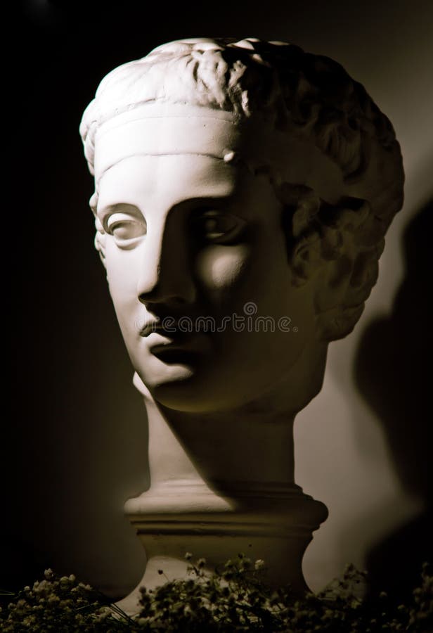 Roman Bust of Emperor Augustus Editorial Image - Image of religious ...