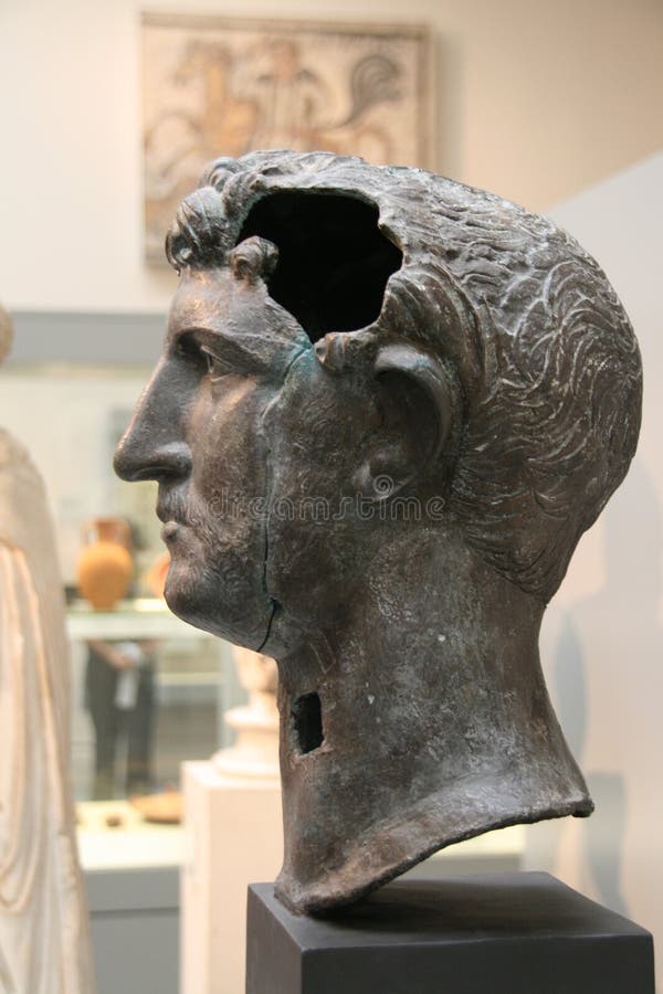 Roman Bust of Marcus Aurelius Emperor Editorial Stock Image - Image of ...