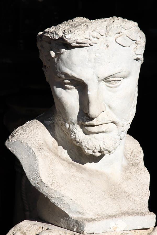Roman bust stock photo. Image of glory, fame, background - 78185604