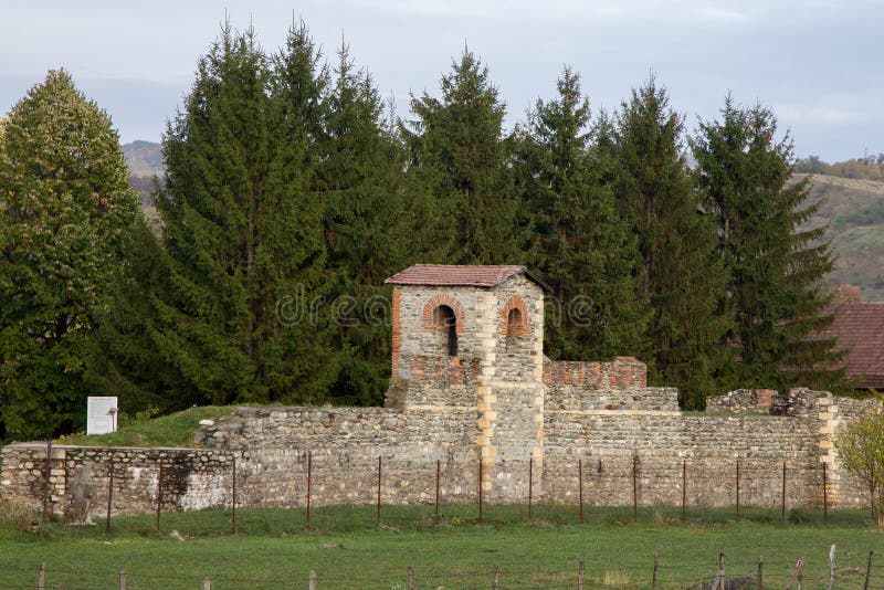 Roman castrum stock afbeelding. Image of deur, geschiedenis - 33029389