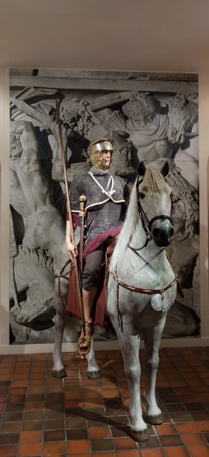 Roman cavalryman editorial stock photo. Image of praetorian - 27553738