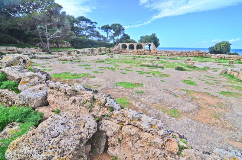 Roman City of Tipaza in Algeria Editorial Stock Photo - Image of north, antique: 280246163