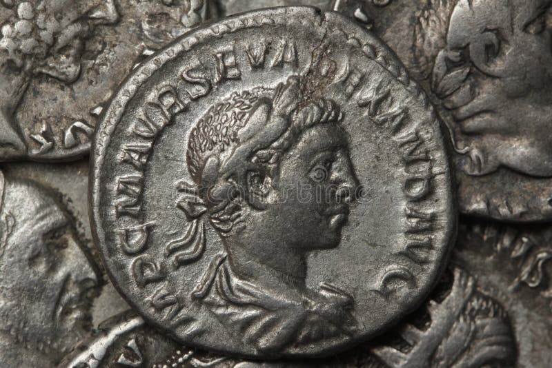 Roman coin stock photo. Image of decius, face, antique - 55572448