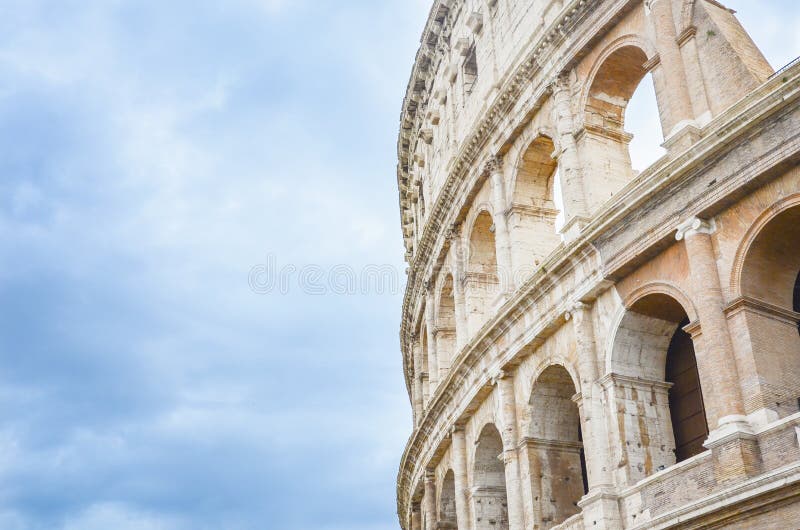 The Roman Coliseum, Rome, Italy Stock Image - Image of games ...