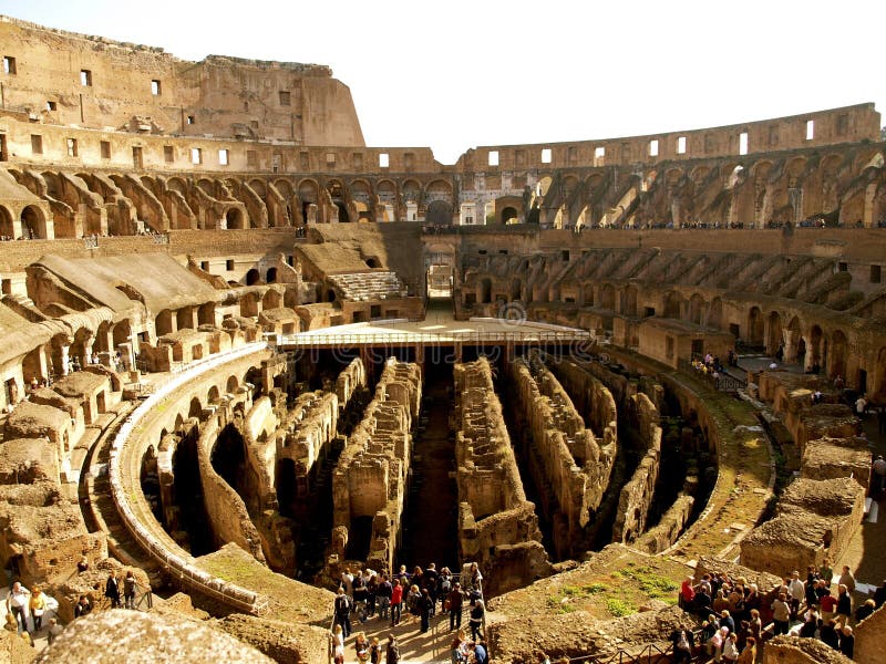 Roman Coliseum editorial image. Image of stone, ancient - 73429825