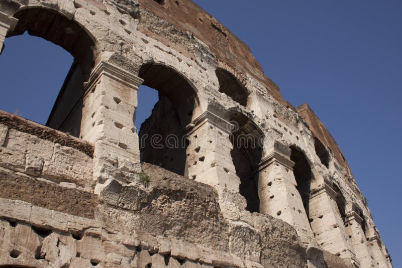 The Roman Coliseum stock image. Image of rome, beige - 39605465
