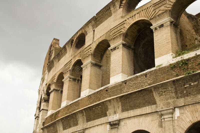 Roman Colosseum stock photo. Image of europe, weathered - 13575518