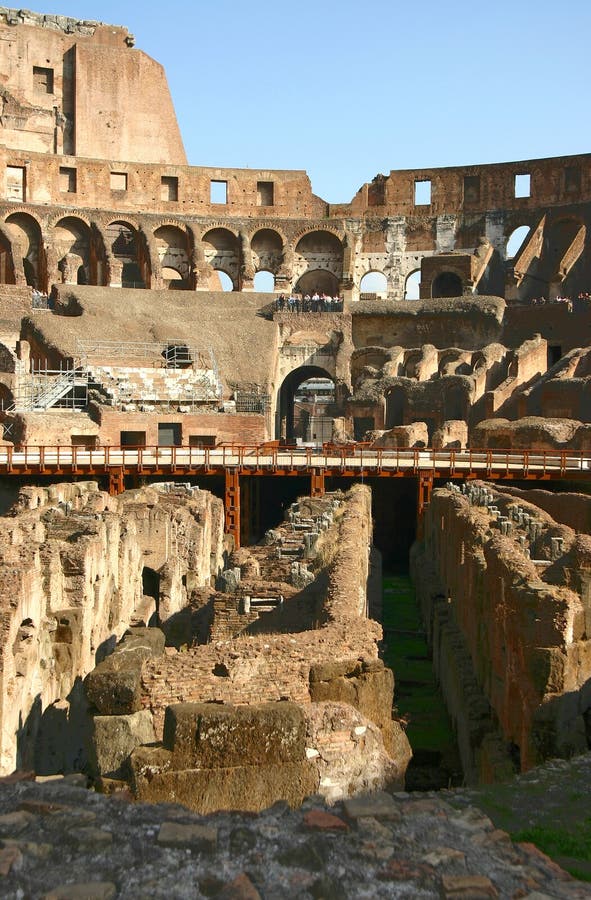 Colosseum Interior 2 stock photo. Image of chairs, christianity - 50395924