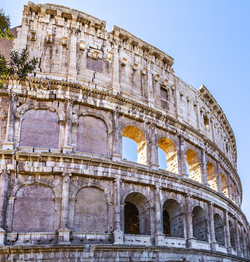 Roman Colosseum, Rome, Italy Stock Photo - Image of history, tourism ...