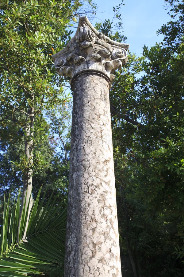 Roman column stock photo. Image of prop, architecture - 22507936