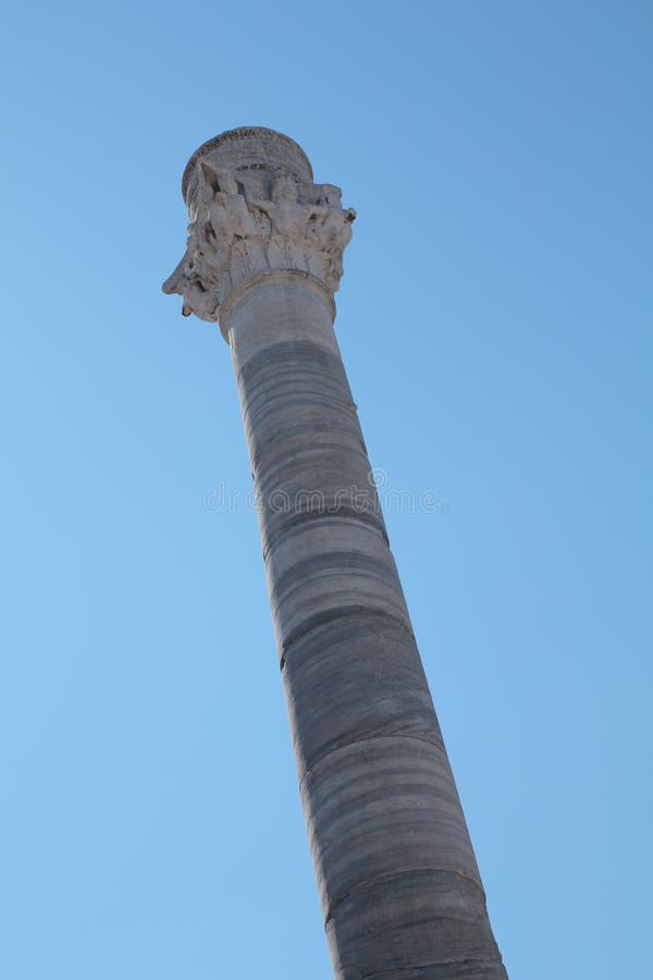 Roman column stock photo. Image of appia, italy, symbol - 27790638