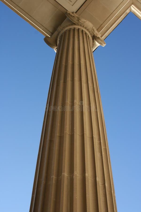 Roman column stock image. Image of temple, classic, blue - 11989511