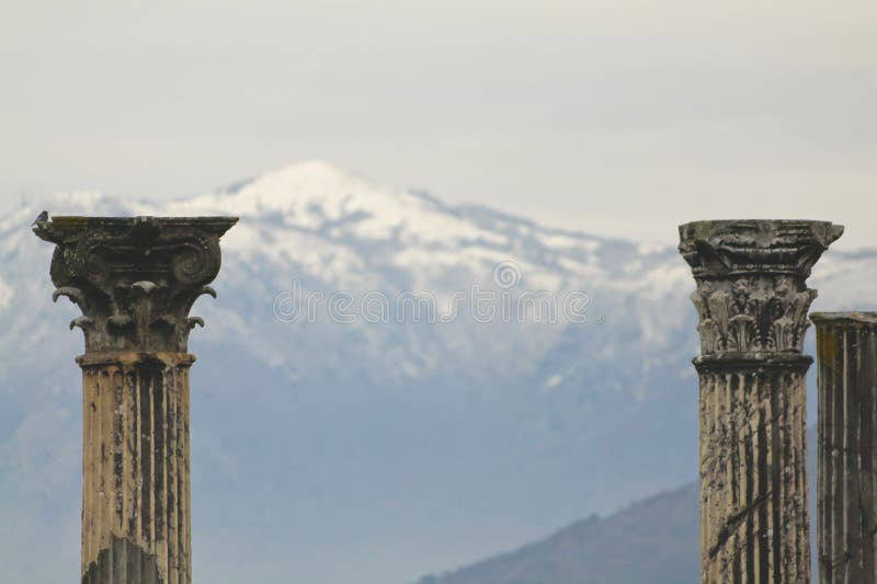 Roman column capital (top stock photo. Image of stone - 306913676