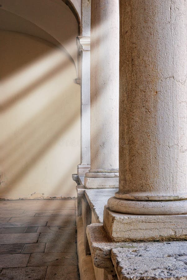 Roman column stock photo. Image of ancient, summer, courtyard - 36644472