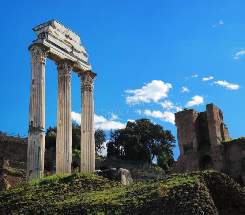 Roman columns stock image. Image of historic, columns - 45416935
