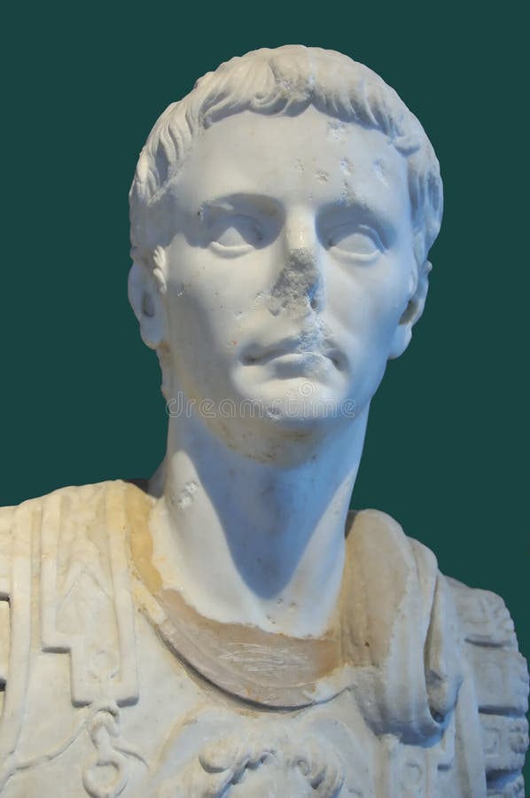 Roman emperor stock image. Image of esthetic, roman, marble - 12170197