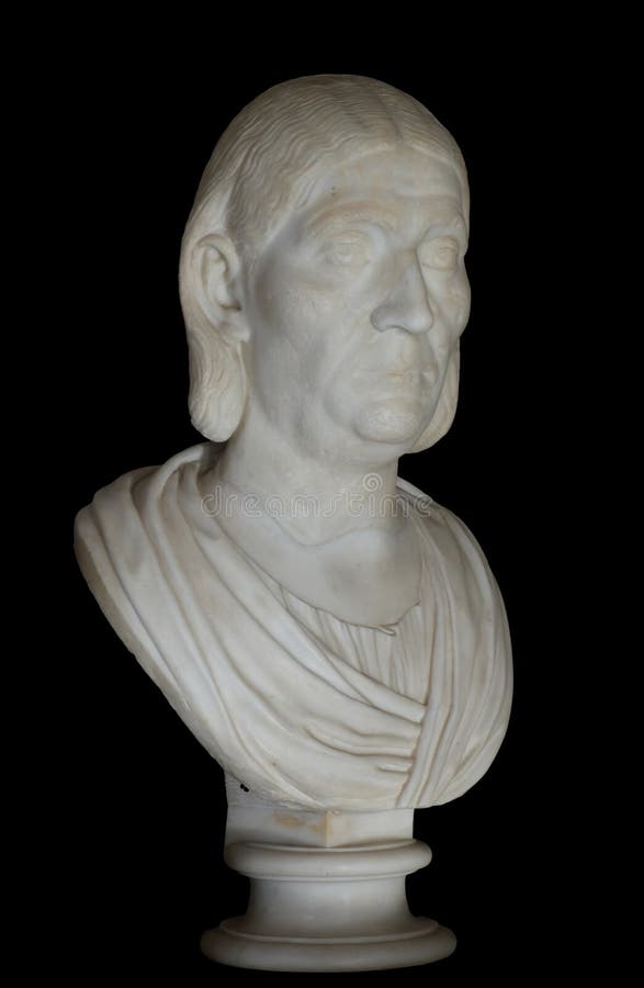 Roman Emperor Septimius Severus Stock Photo - Image of head, bust ...