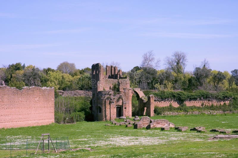 Roman Empire ruins 3 stock photo. Image of historic, antica - 1612694