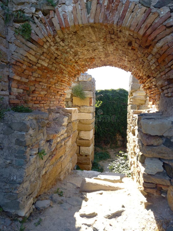 Roman Empire Ruins Histria Constanta Romania Stock Image - Image of ...