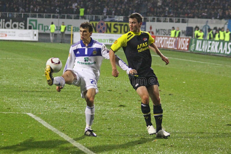 Roman Eremenko of FC Rostov Controls the Ball Editorial Stock Photo ...