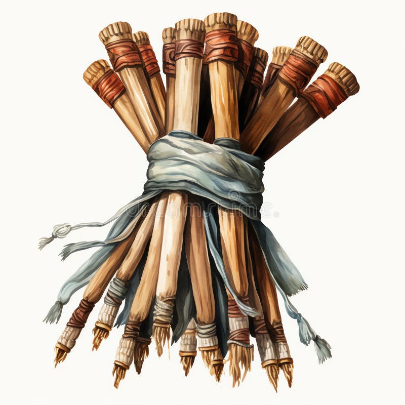 Roman Fasces a Bundle of Rods Symbolizing Authority and Strength ...