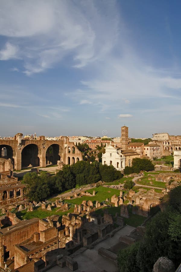 Roman Forum stock photo. Image of ancient, temple, historical - 16036092